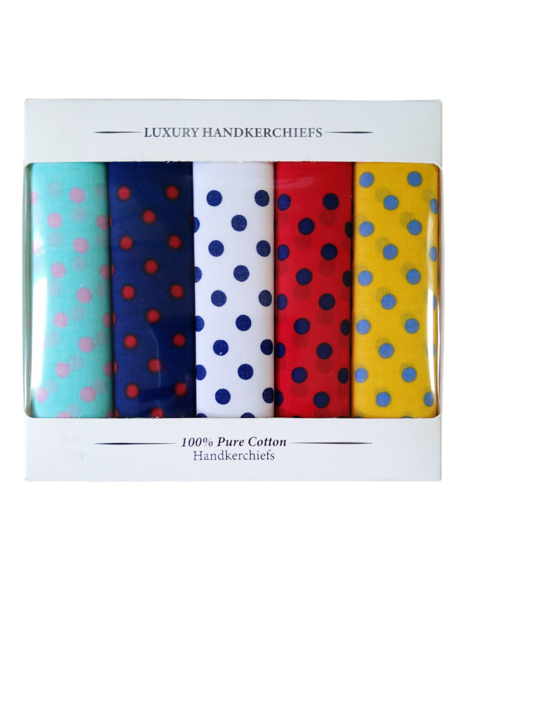 Spot Design Bandana Gift Box (5 Pack) - Surrey Linen Company